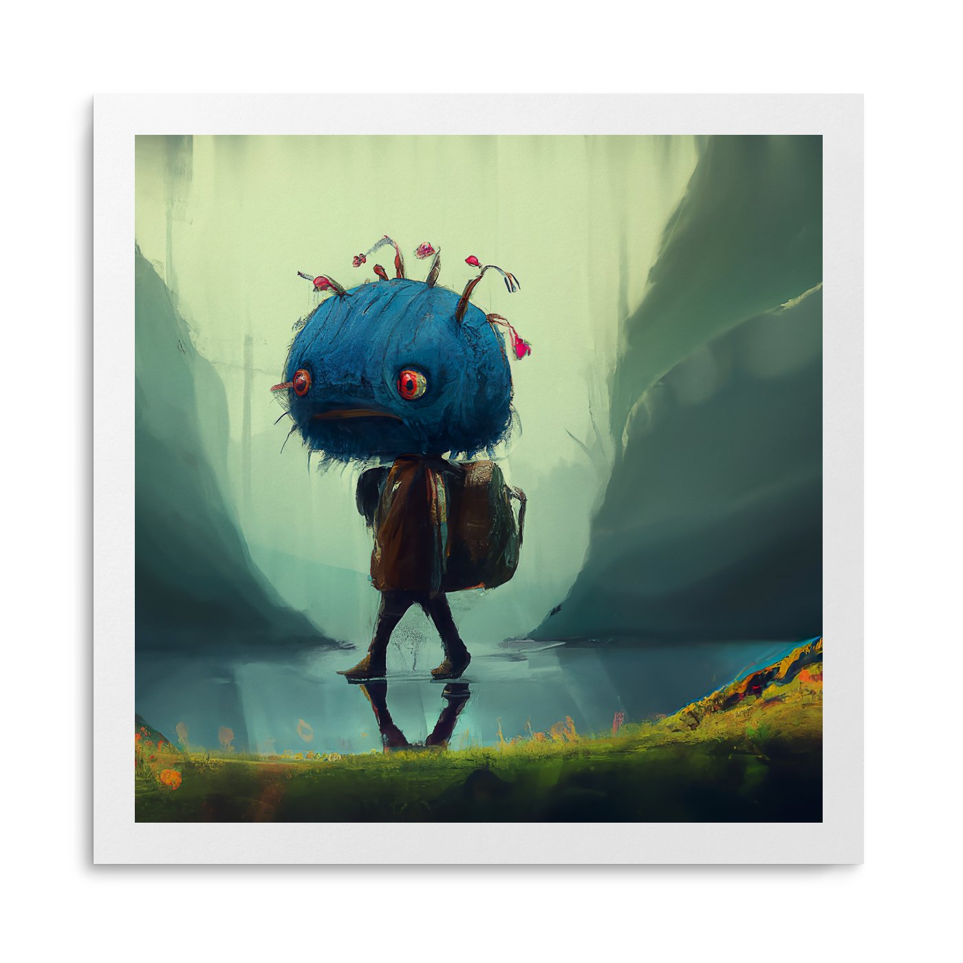 Marvin Paper Print – Bumblebird